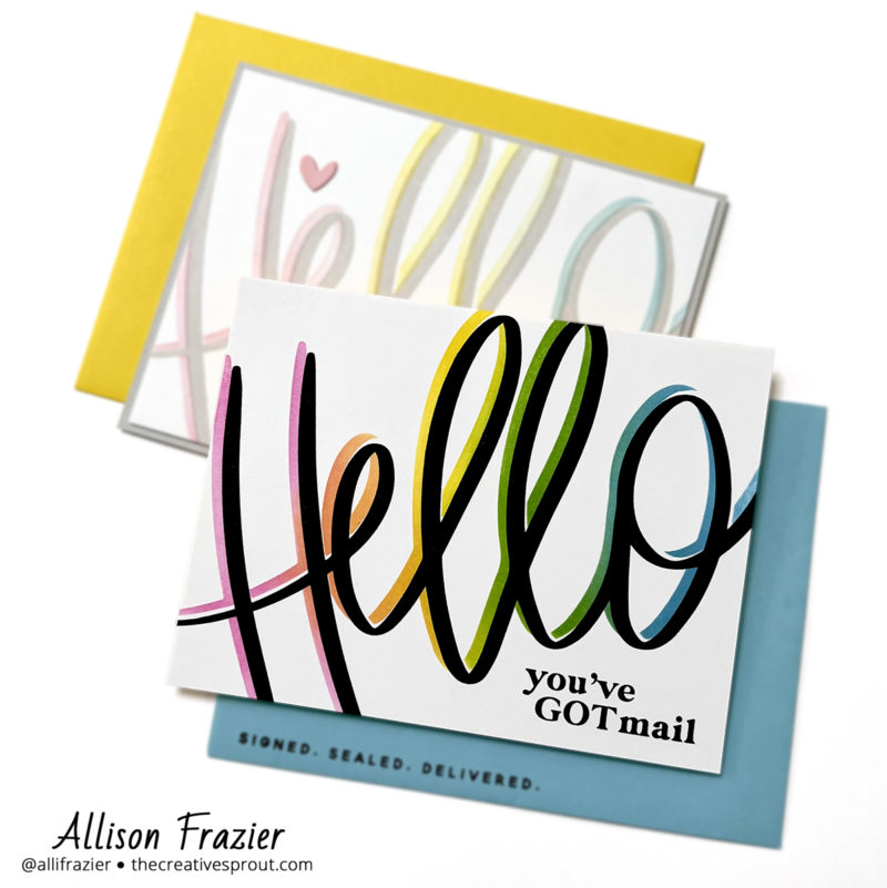 Simple Hello Cards