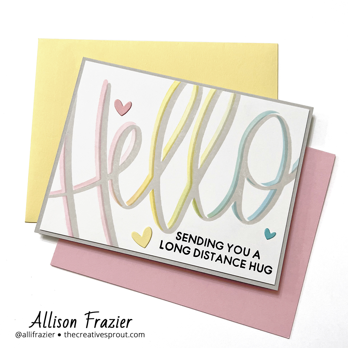 Simple Hello Cards