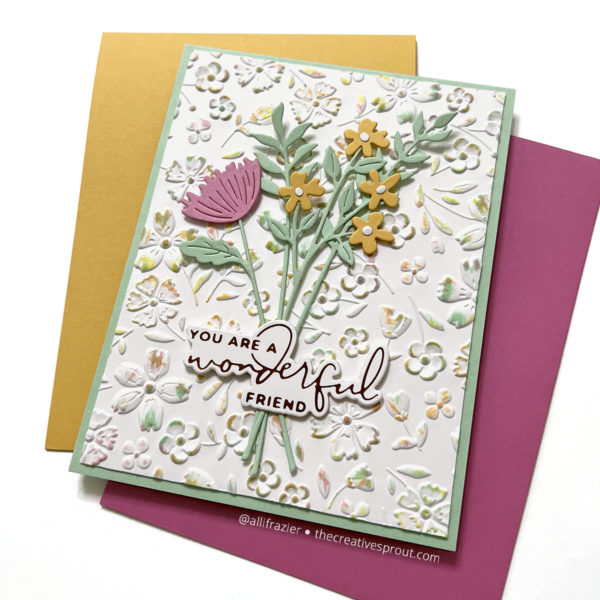 Spellbinders Floral Reflection Release