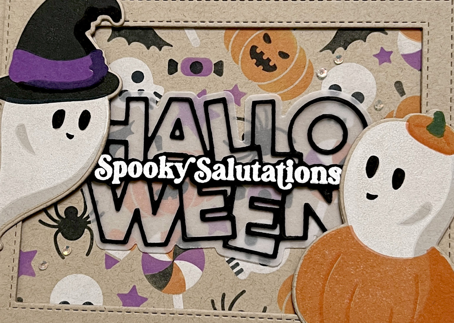 Spooky STAMPtember® Salutations