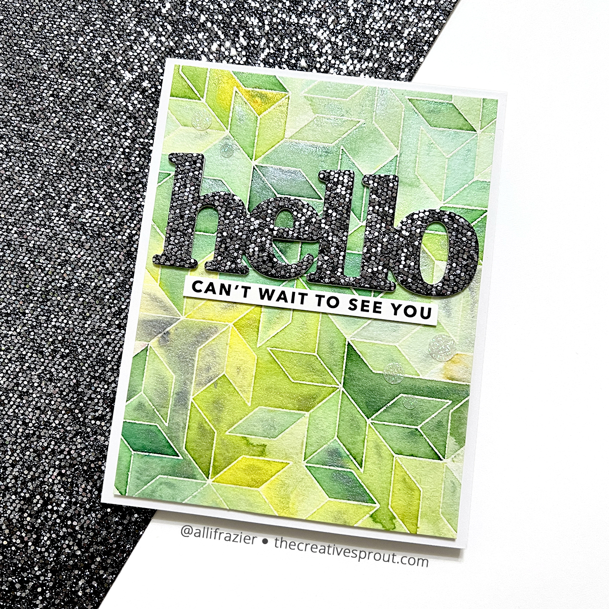 Glittery, Sparkly, Shiny Cardstock