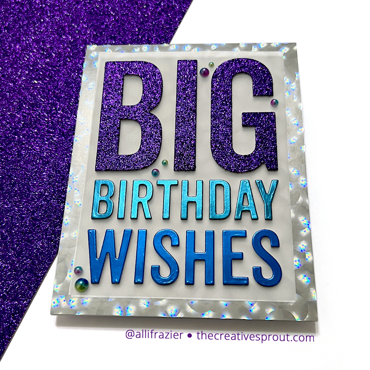 Glittery, Sparkly, Shiny Cardstock