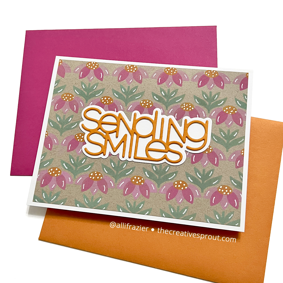 2-For-1 Stenciled Cards