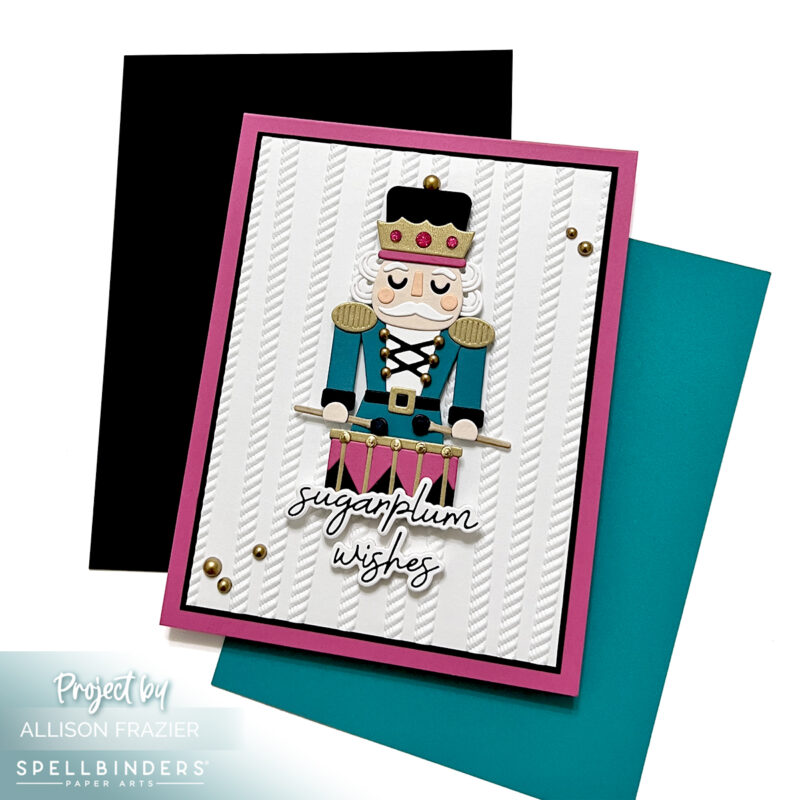 Spellbinders Dancin’ Christmas Collection PLUS Adding Texture to White ...