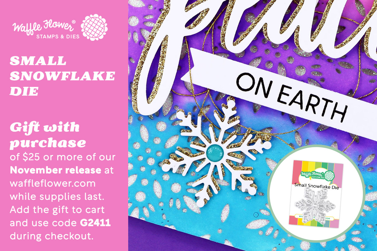 Waffle Flower Snow Fun Release