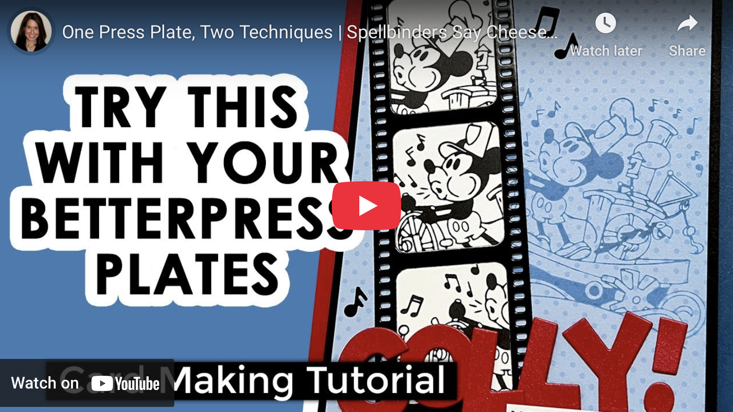 One BetterPress Plate: Two Techniques